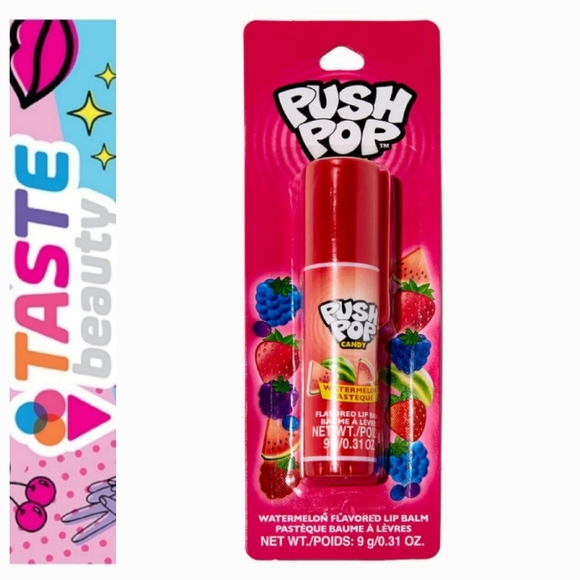 Taste Beauty | Makeup | Taste Beauty X Push Pop Candy Flavored Lip Balm ...